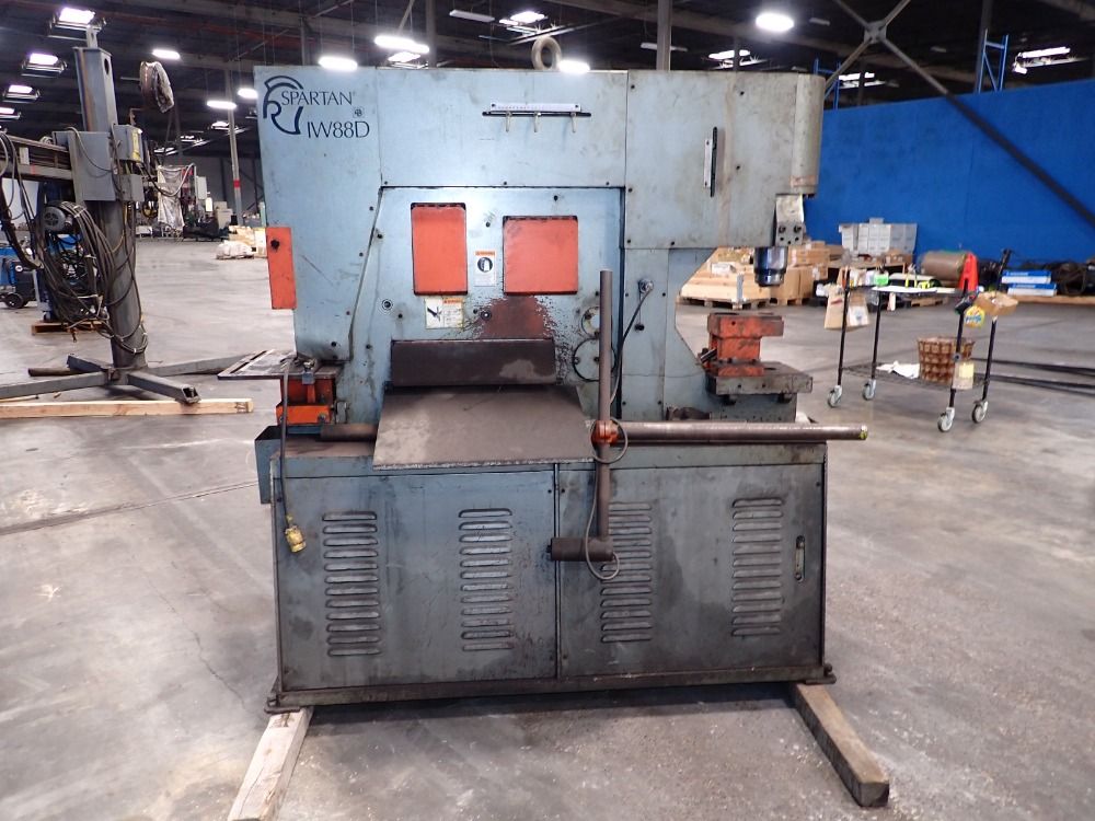 Used Spartan Spartan Iw88d Iron Worker | HGR Industrial Surplus