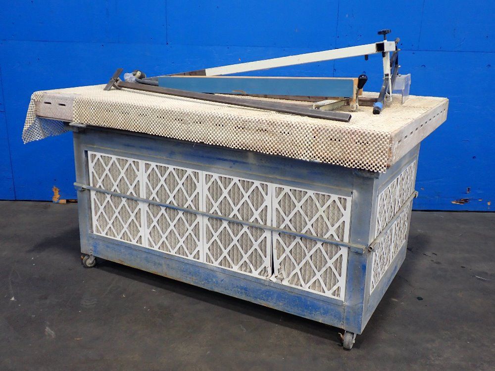 Used Denray Downdraft Table | HGR Industrial Surplus