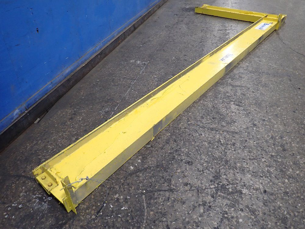 Used Bushman 1 Ton Wall Mount Jib Crane Arm | HGR Industrial Surplus