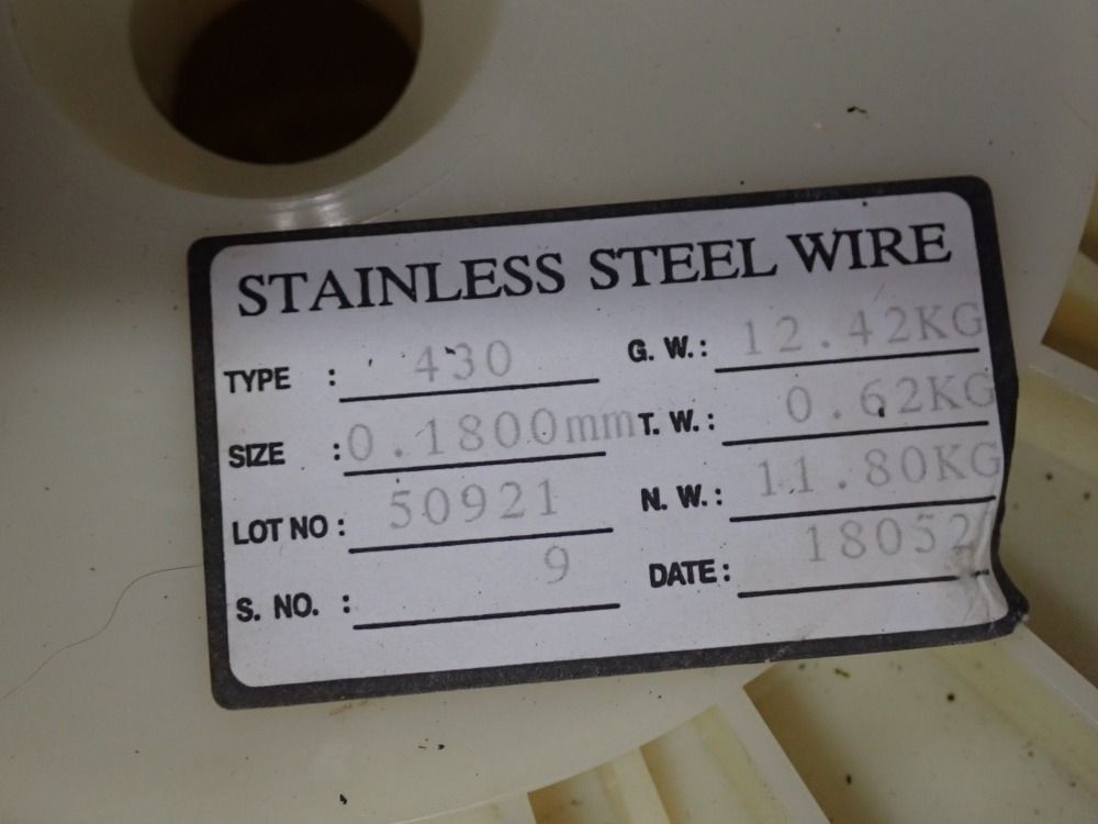 Used Stainless Steel Wire | HGR Industrial Surplus