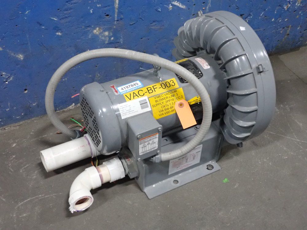 Used Spencer Vortex Vacuum Blower | HGR Industrial Surplus