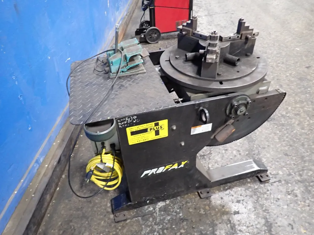 Used Profax Profax Wp-1000 Welding Positioner | HGR Industrial Surplus