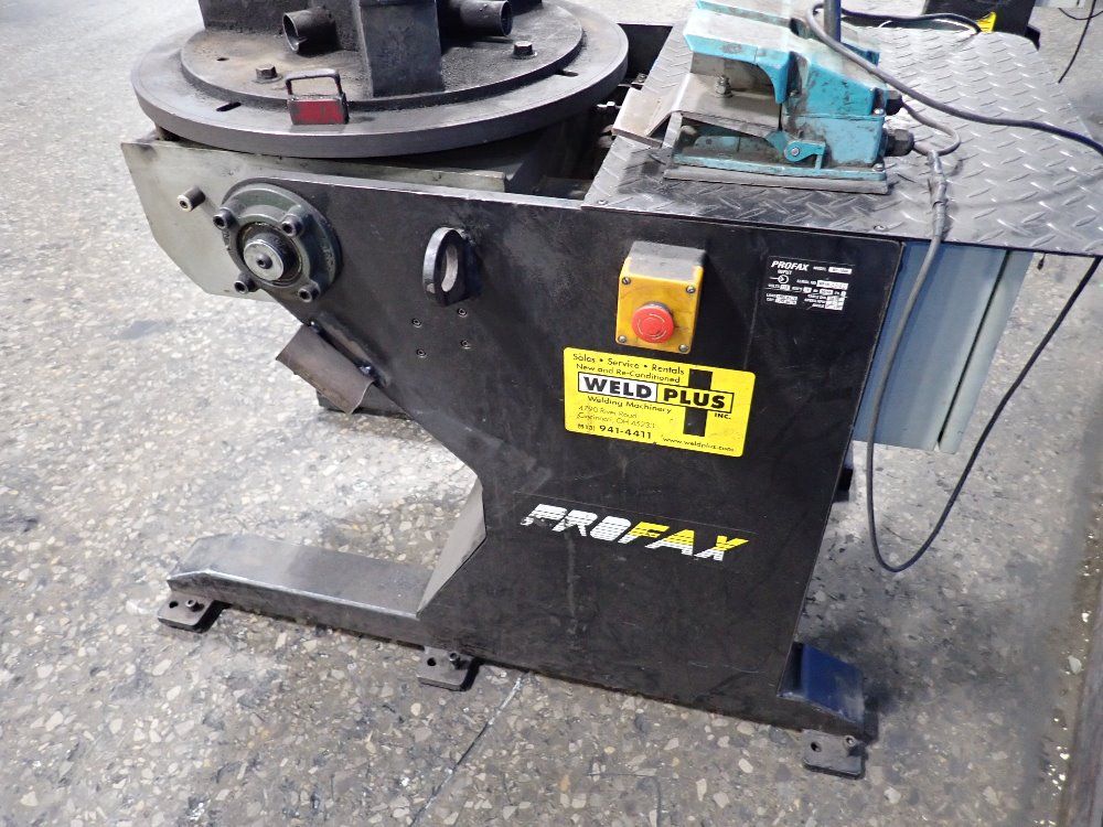 Used Profax Profax Wp-1000 Welding Positioner | HGR Industrial Surplus