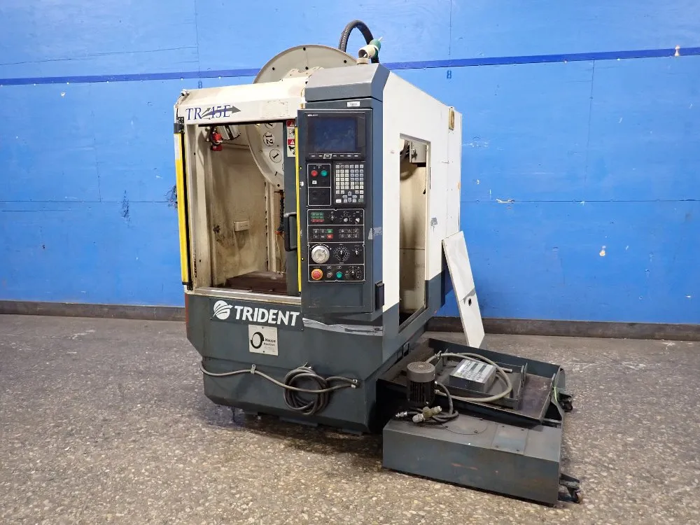 Used Trident 2007 Trident Tr-45e Rotary Tap CNC | HGR Industrial Surplus