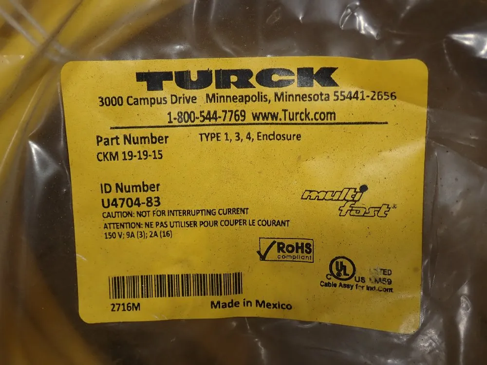 Used Turck Electrical Components | HGR Industrial Surplus