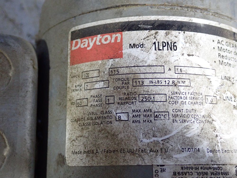 Used Dayton Motor | HGR Industrial Surplus