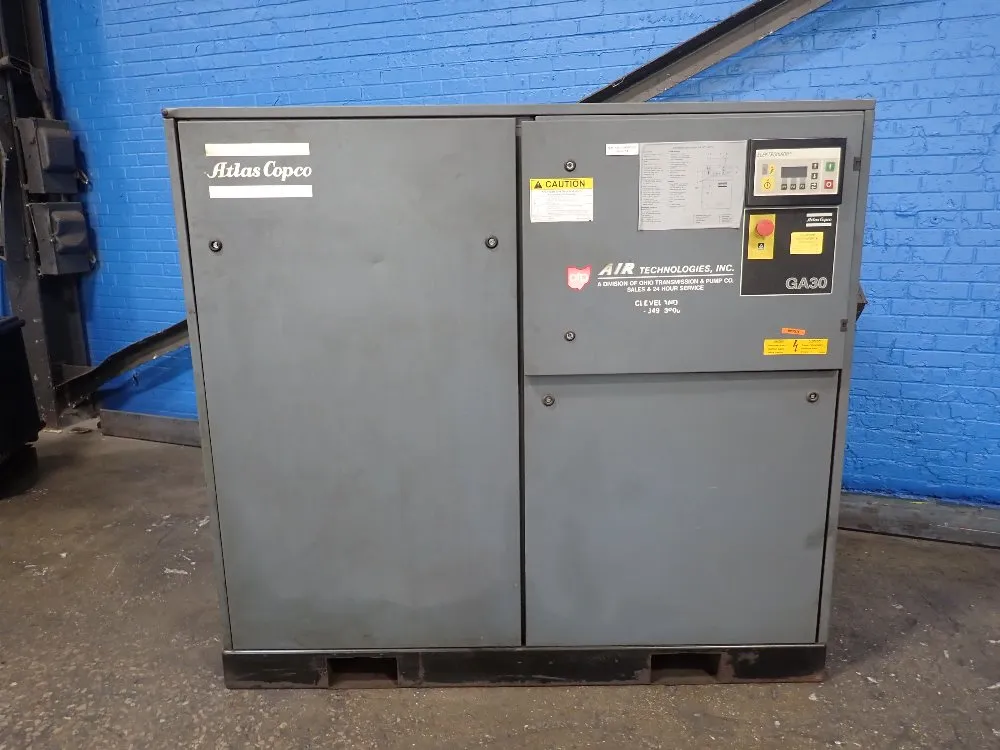 Used Atlas Copco Atlas Copco Ga30 Air Compressor | HGR Industrial...