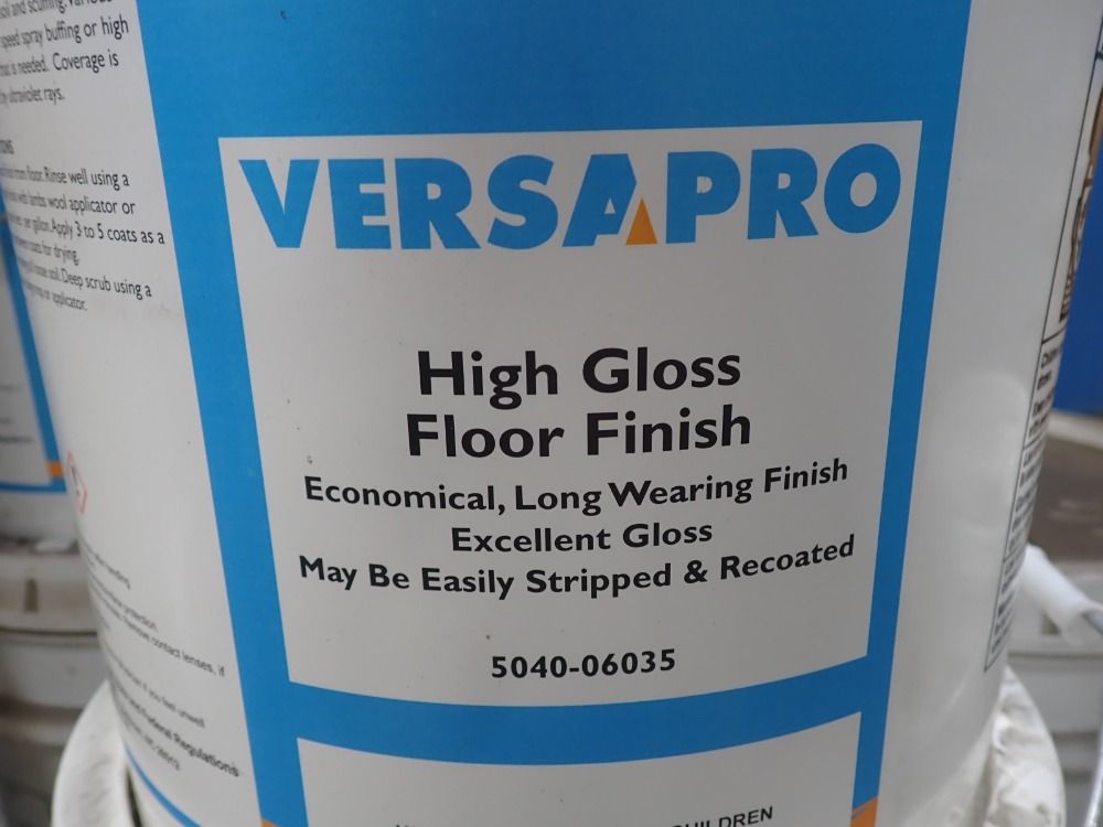 Used Versa Pro High Gloss Floor Finish | HGR Industrial Surplus