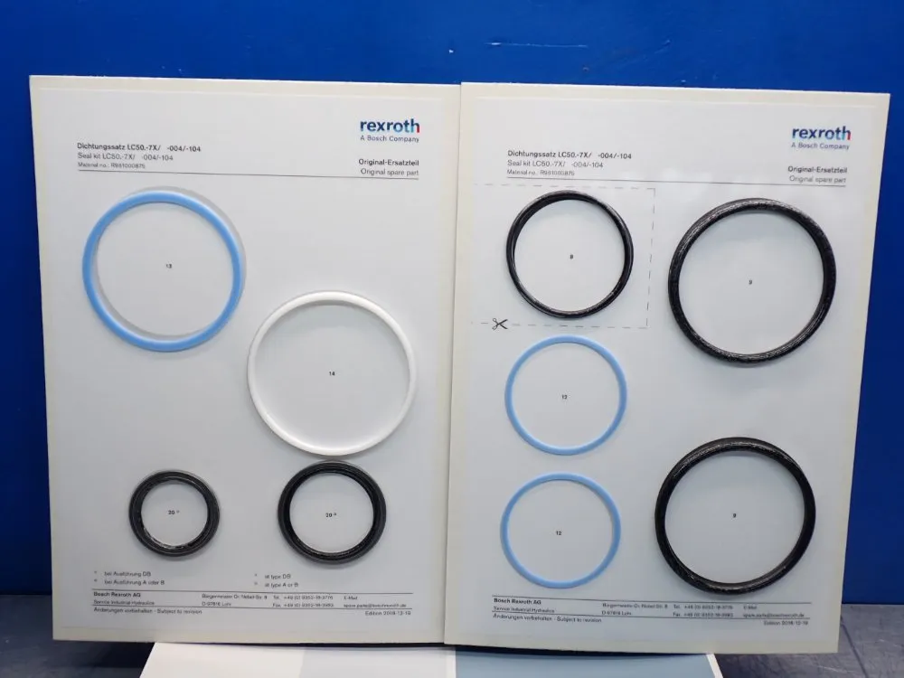 Used Rexroth Replacement R961000875 Seal Kit | HGR*24