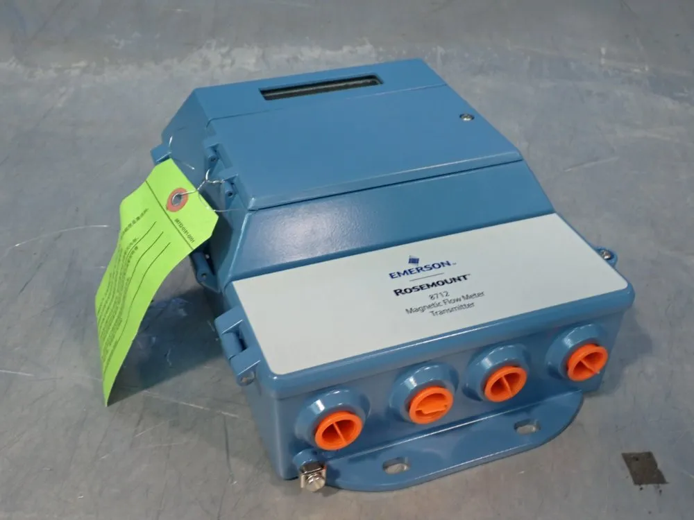 Emerson Rosemount 8712 Magnetic Flow Meter Transmitter ...