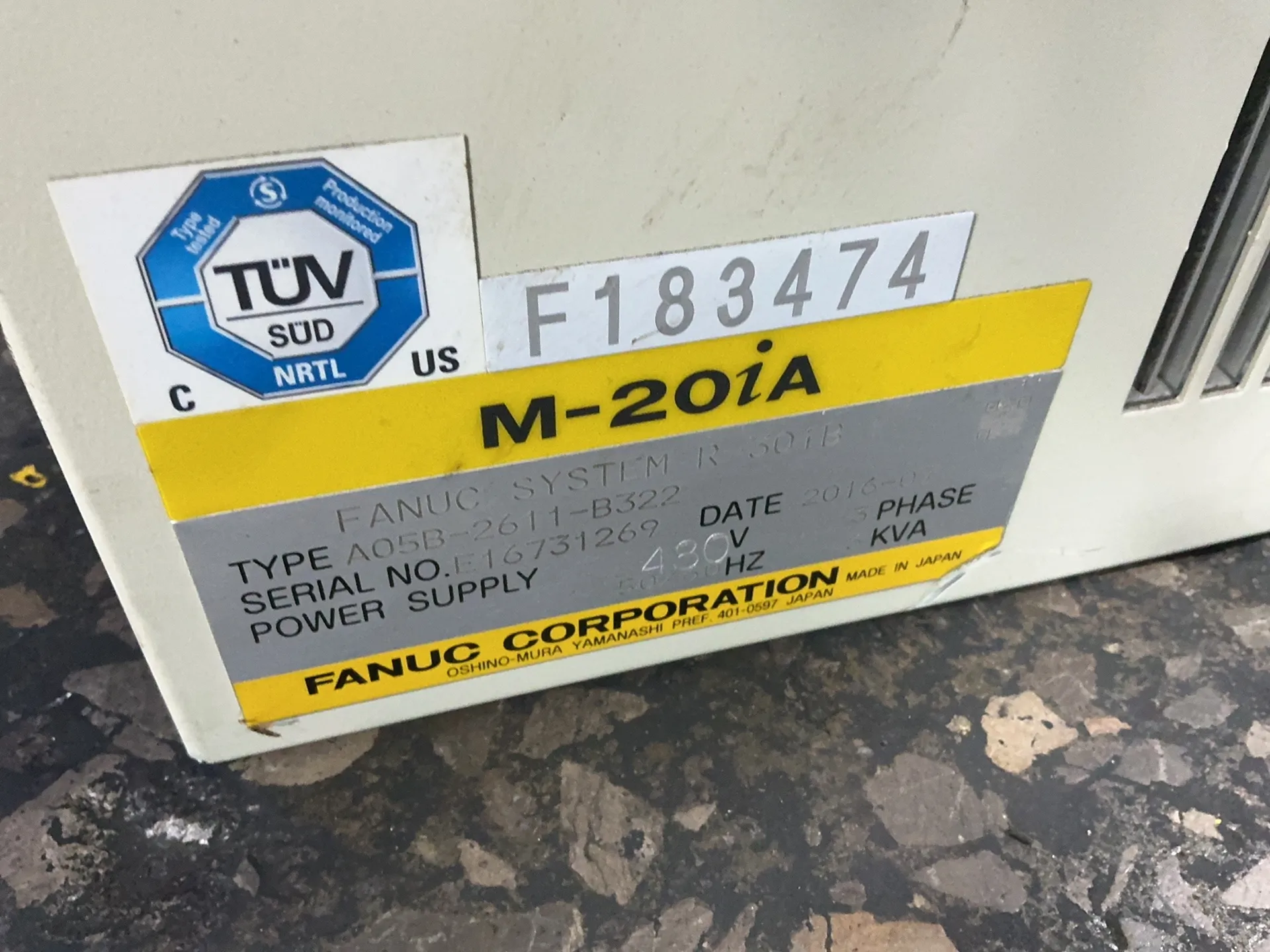 Fanuc Robot - M-20ia | HGR*24