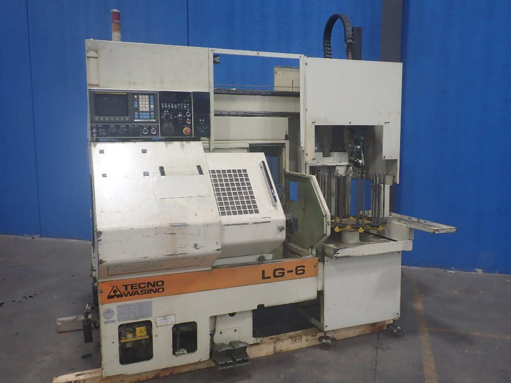 Used Tecno Wasino Co. Ltd. CNC Turning Center | HGR Industrial Surplus