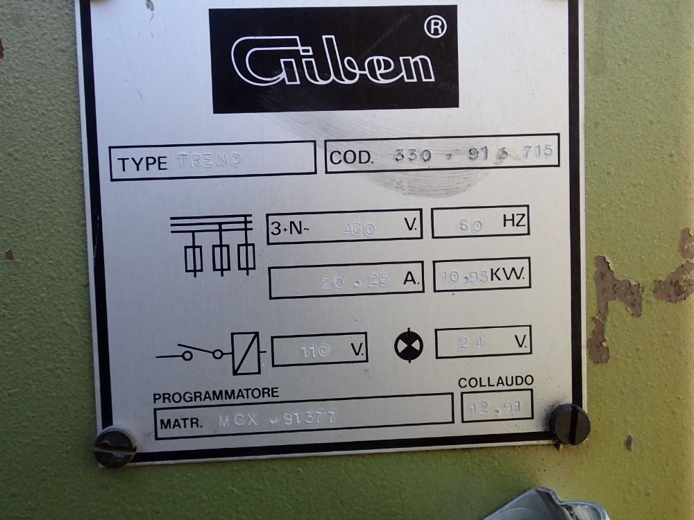 Used Giben Frontload Panel Saw | HGR Industrial Surplus