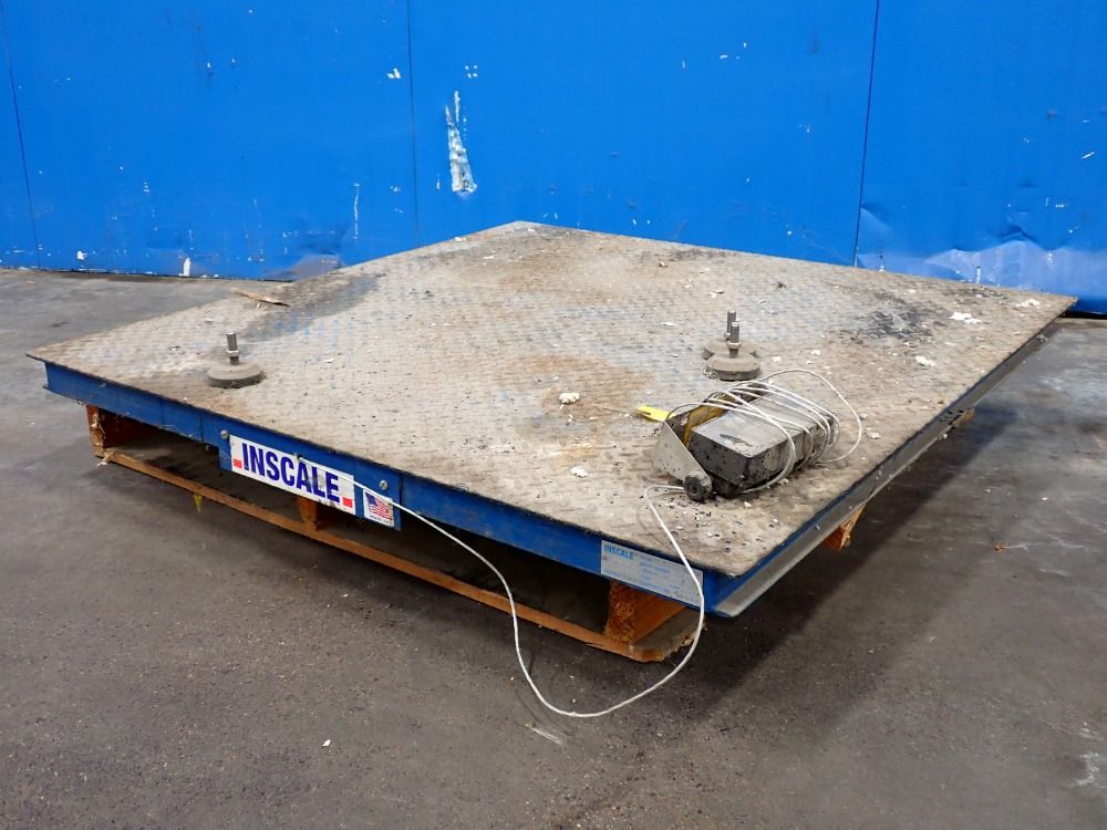 Used Inscale Floor Scale W/ Dro | HGR Industrial Surplus
