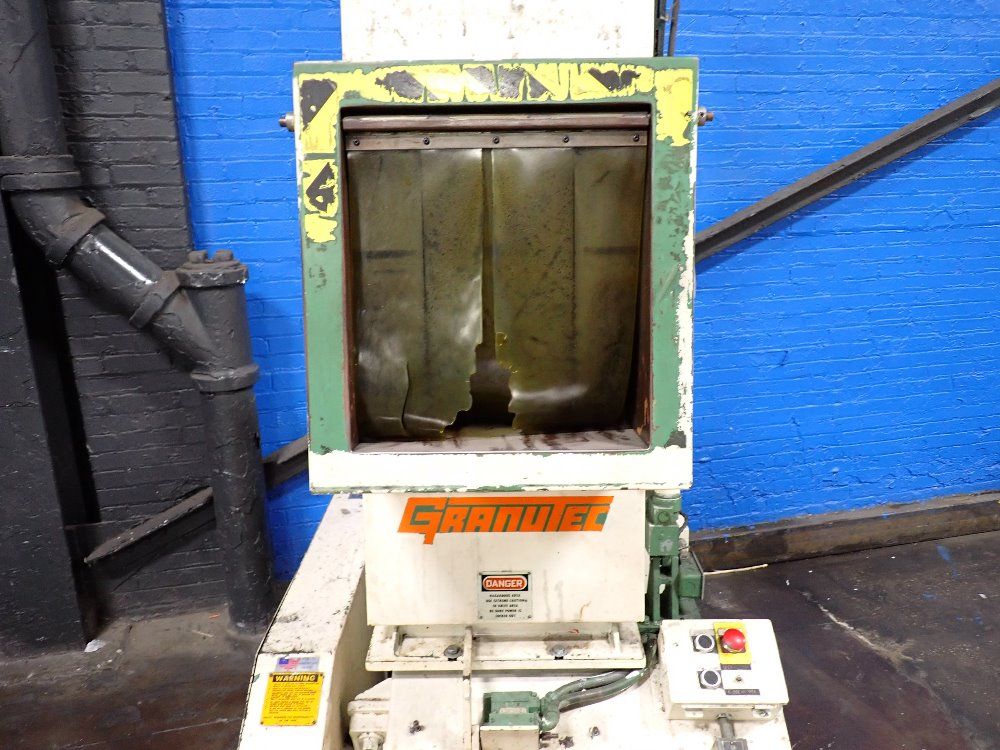 Used Granutec Granutec Tfg-1616-30 Granulator W/hopper | HGR Industrial...