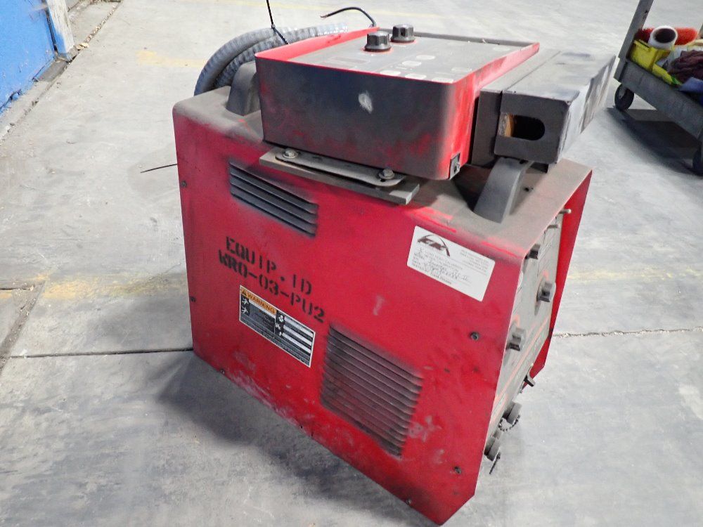 Used Lincoln Electric Multi-process Welder With Stt-10 Wird Drive...
