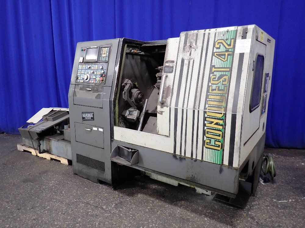 Used Hardinge Hardinge Cs-42 CNC Lathe | HGR Industrial Surplus