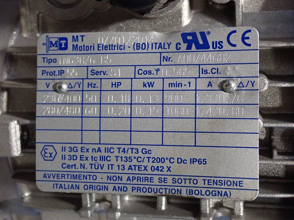Used Colobo Filippetti Gear Drive | HGR Industrial Surplus
