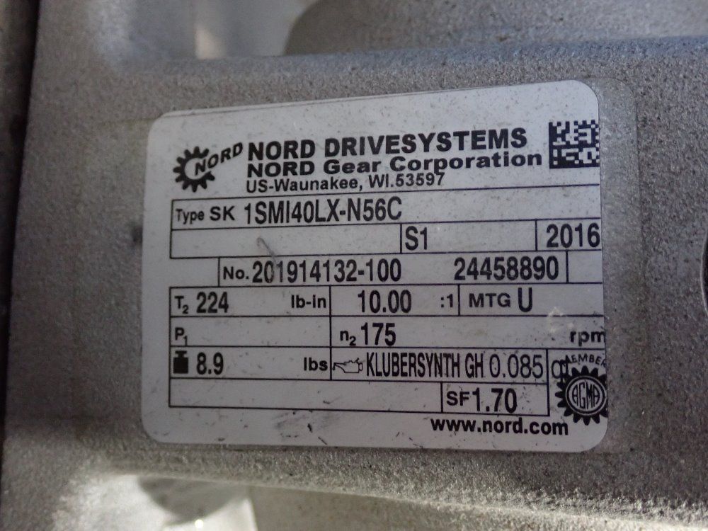Used Nord Gear Drive | HGR Industrial Surplus