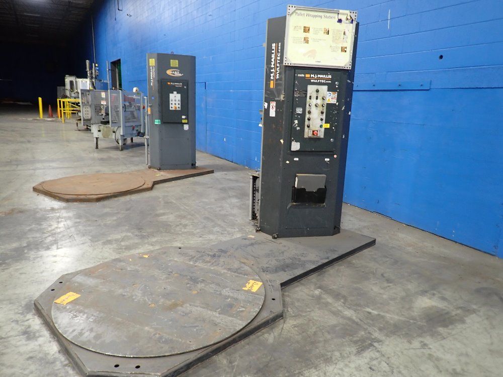 Used Mj Maillis Stretch Wrapper | HGR Industrial Surplus