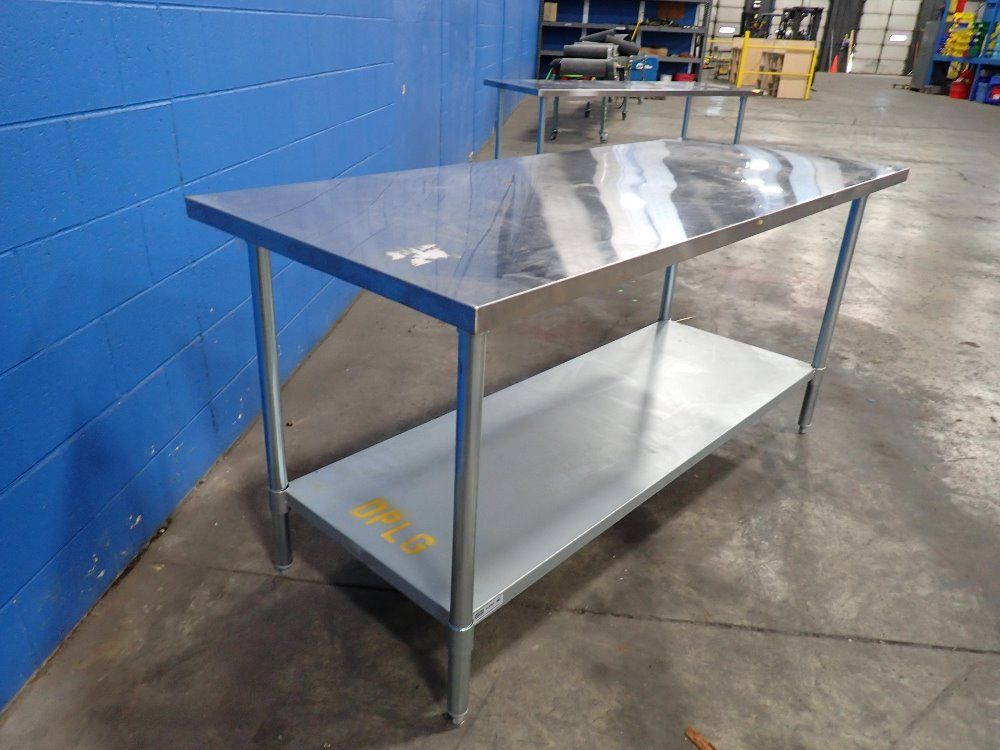 Used Uline Steel Table | HGR Industrial Surplus