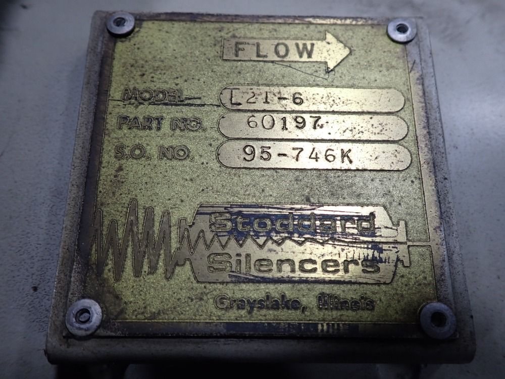 Used Stoddard Silencers Blower Parts | HGR Industrial Surplus