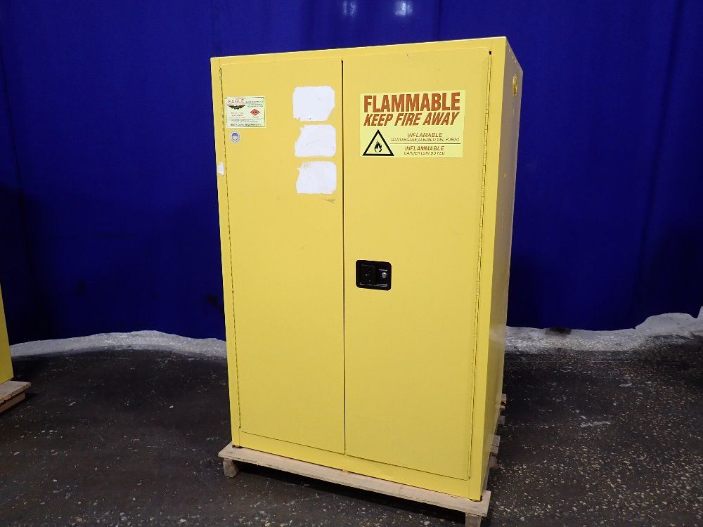Used Eagle Flammable Storage Cabinet | HGR Industrial Surplus