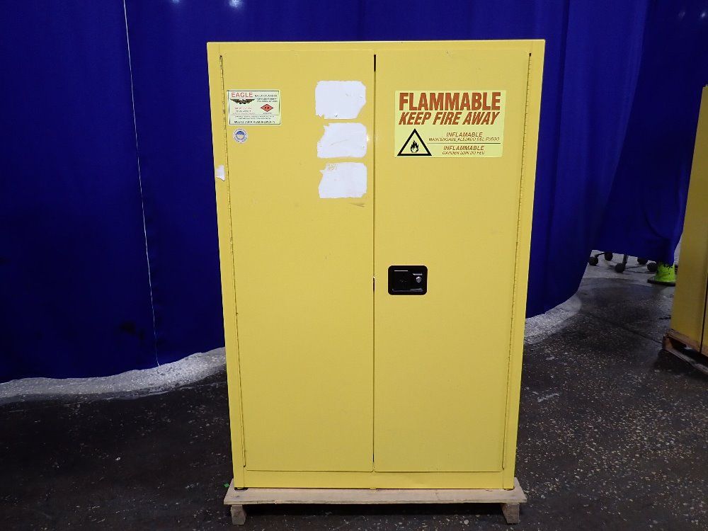 Used Eagle Flammable Storage Cabinet | HGR Industrial Surplus