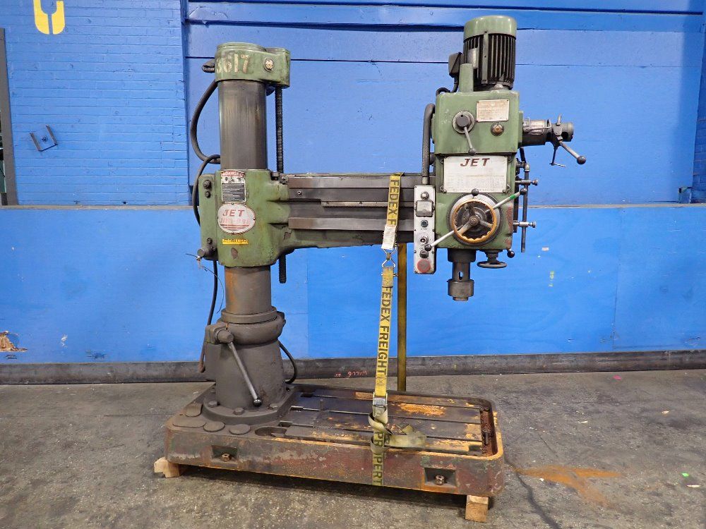 Used Jet Jet Radial Arm Drill | HGR Industrial Surplus
