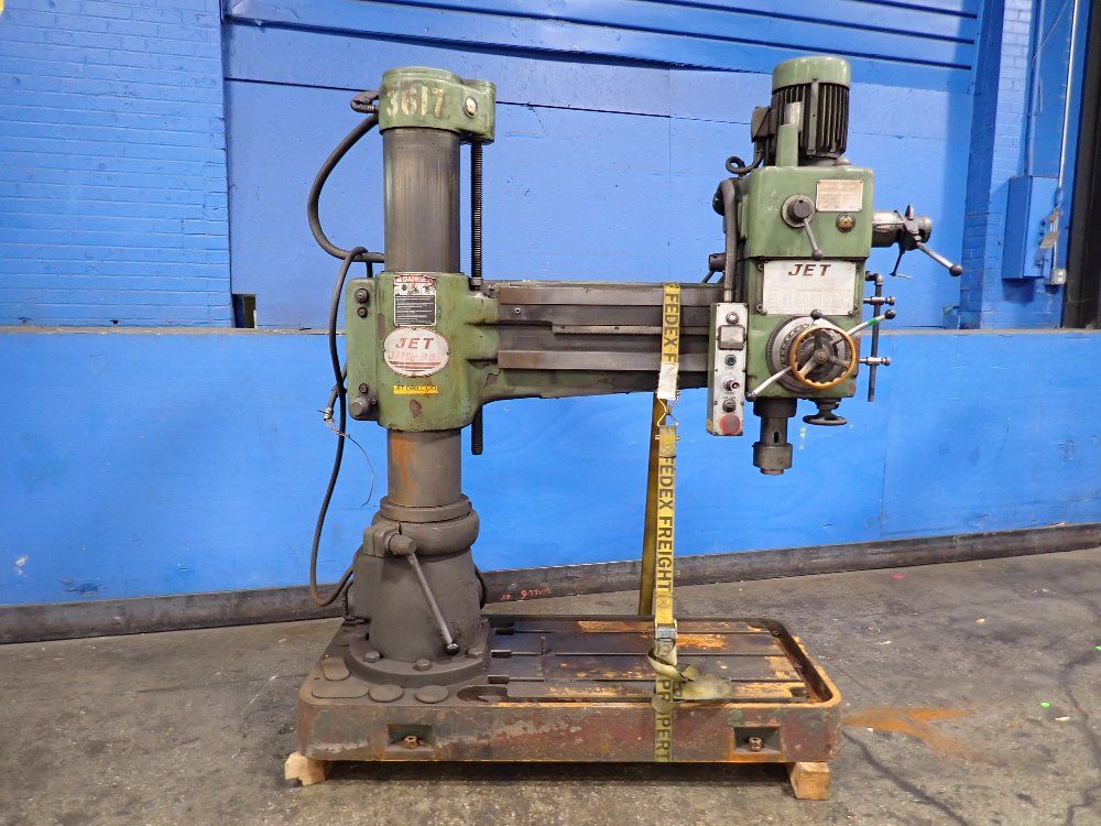 Used Jet Jet Radial Arm Drill | HGR Industrial Surplus