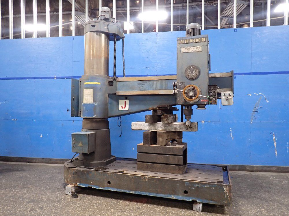 Used Hercules Hercules Br80-2000 Gh Radial Arm Drill | HGR*24