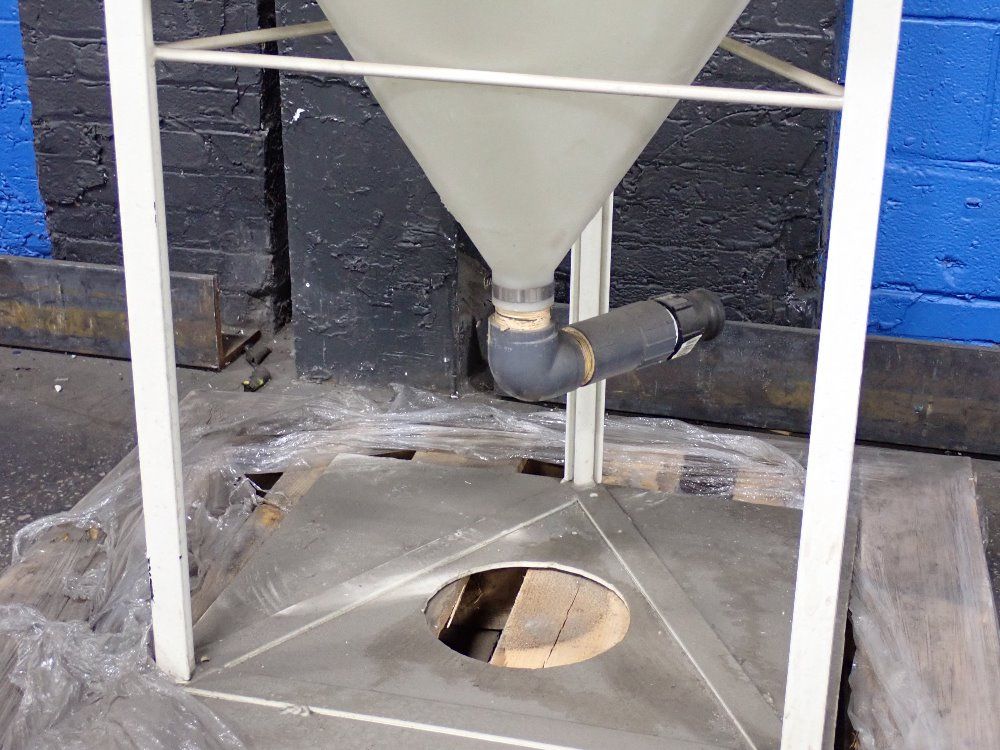 Used Ace Roto Mold Plastic Hopper | HGR Industrial Surplus
