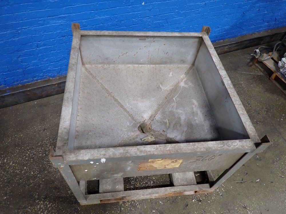 Used Steel Hopper | HGR Industrial Surplus