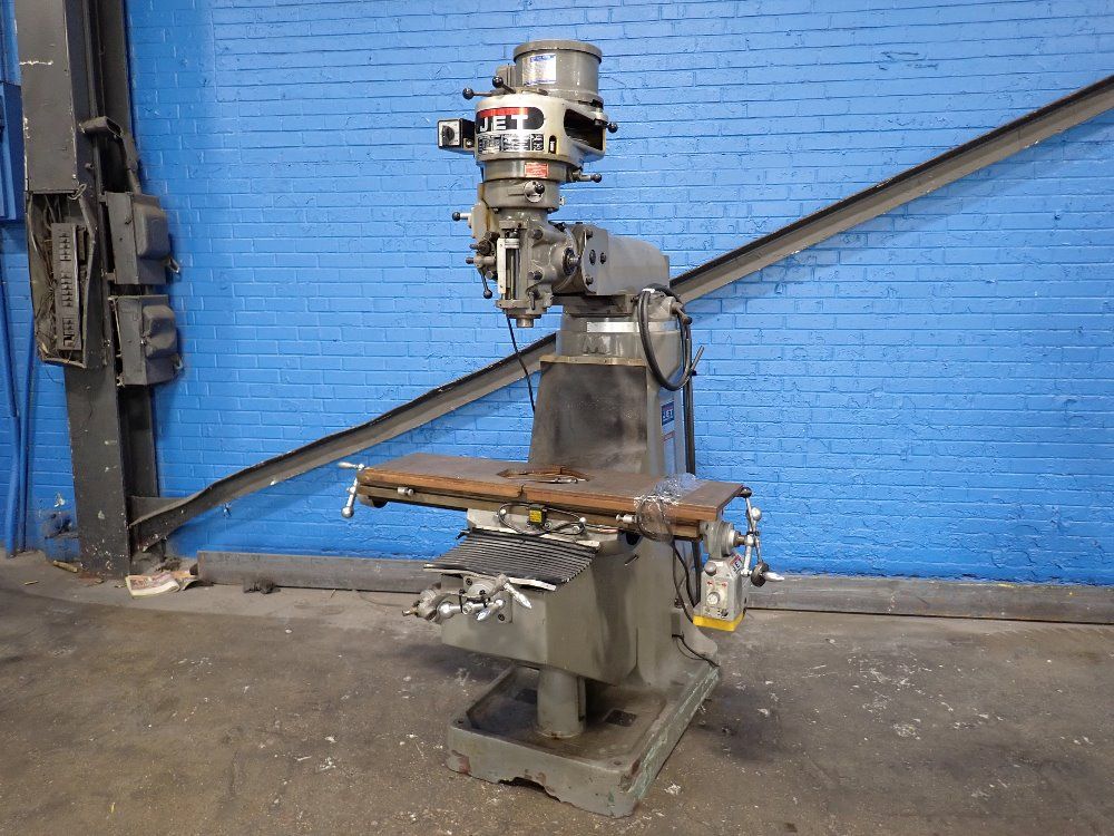 Used Jet Jet Jtm-1 Vertical Mill | HGR Industrial Surplus