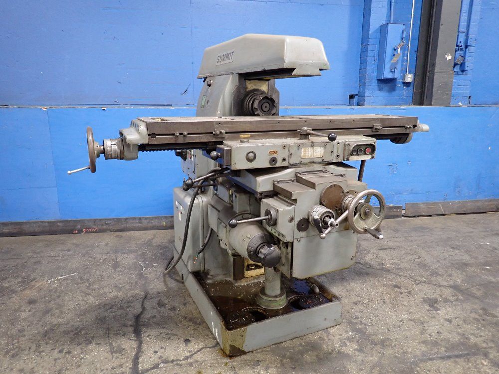 Used Summit Summit 3uh Horizontal Mill | HGR Industrial Surplus