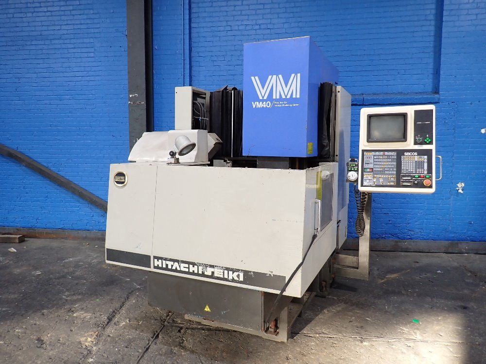 Used Hitachi Seiki Hitachi Seiki Vm40 CNC VMC | HGR Industrial Surplus