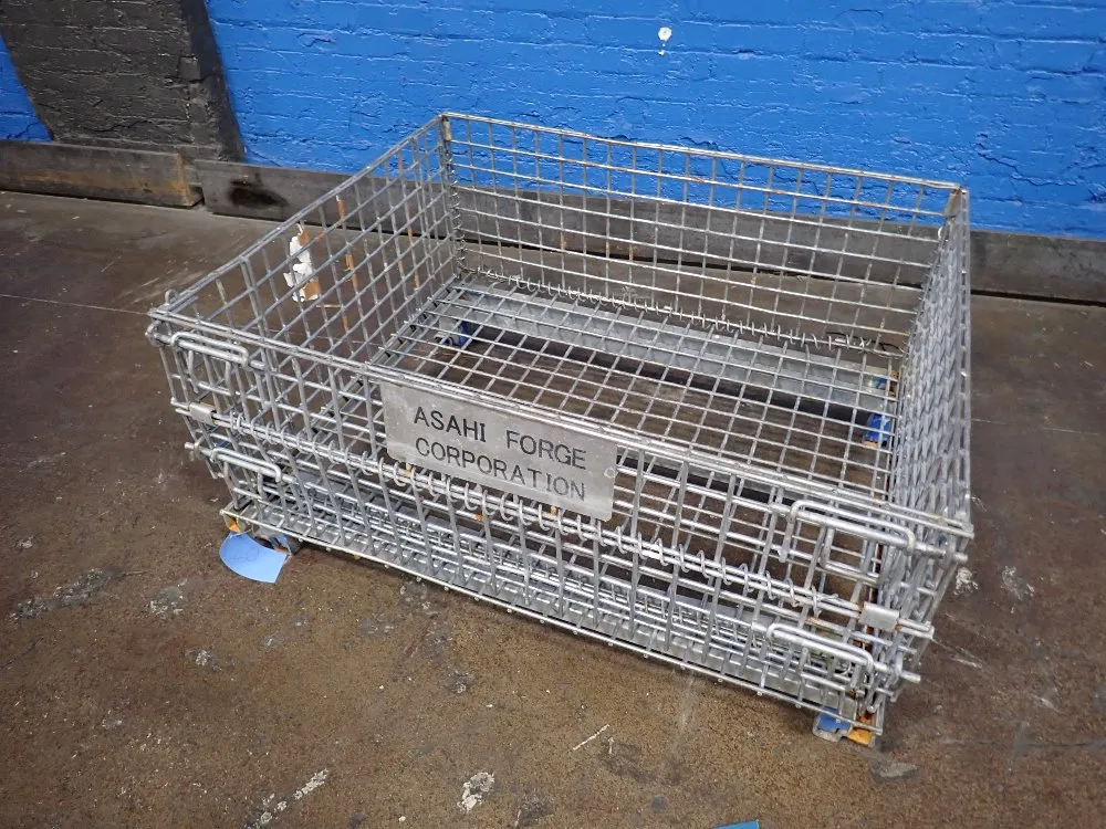 Used Collapsable Wire Basket | HGR Industrial Surplus