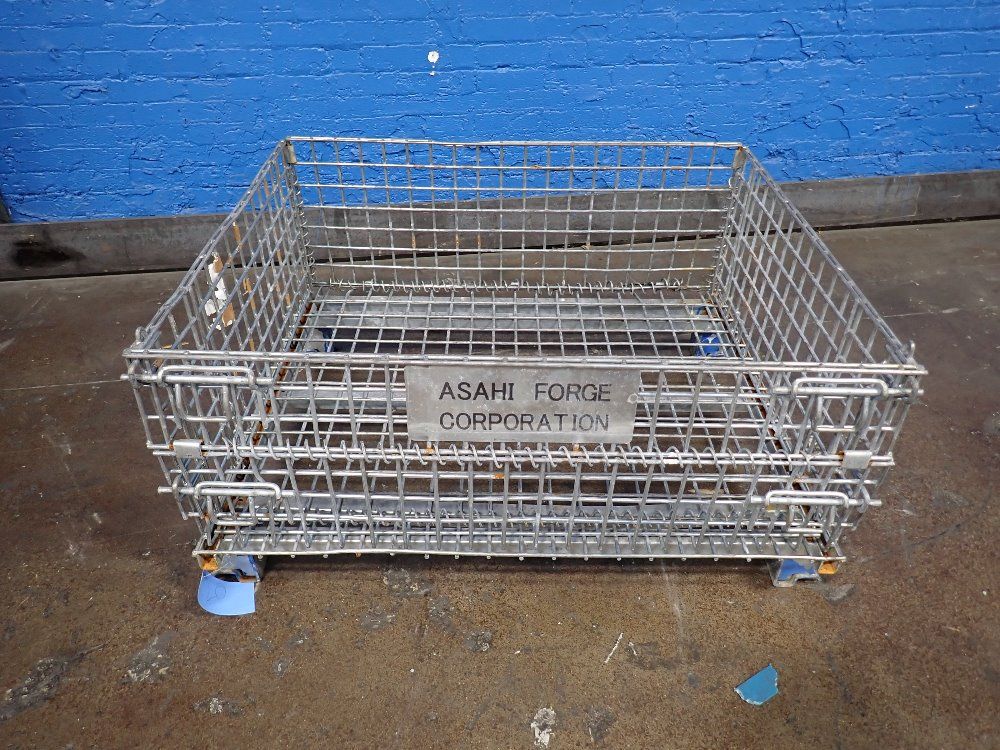 Used Collapsable Wire Basket | HGR Industrial Surplus