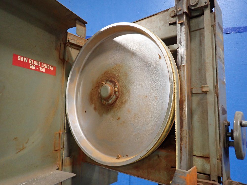 Used Grob 1980 Grob 4v-18 Vertical Band Saw | HGR Industrial Surplus