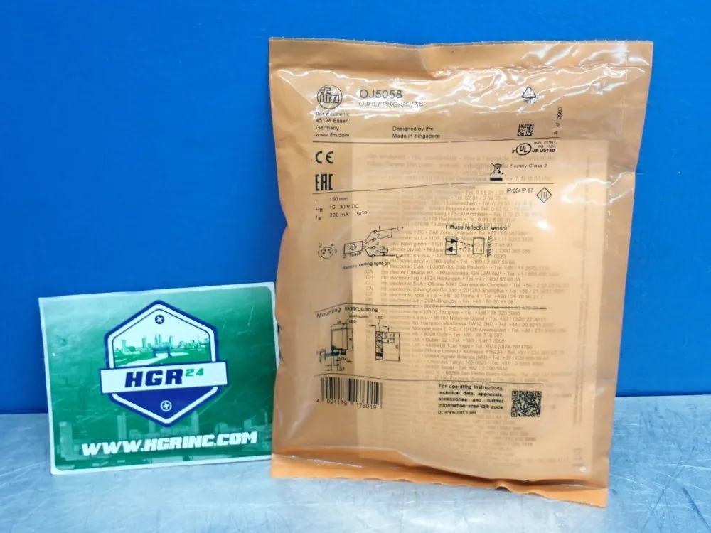 Used Ifm Laser Diffuse Reflective Sensor | HGR*24