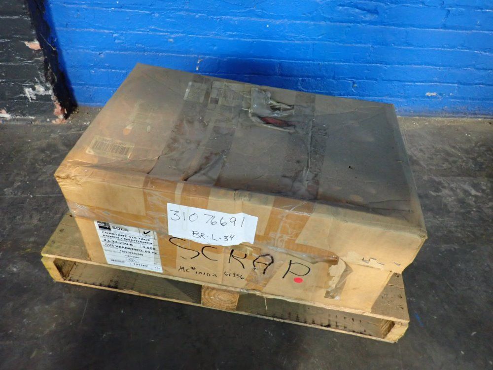 Used Sola Cvs Constant Voltage Sine Wave Output | HGR*24