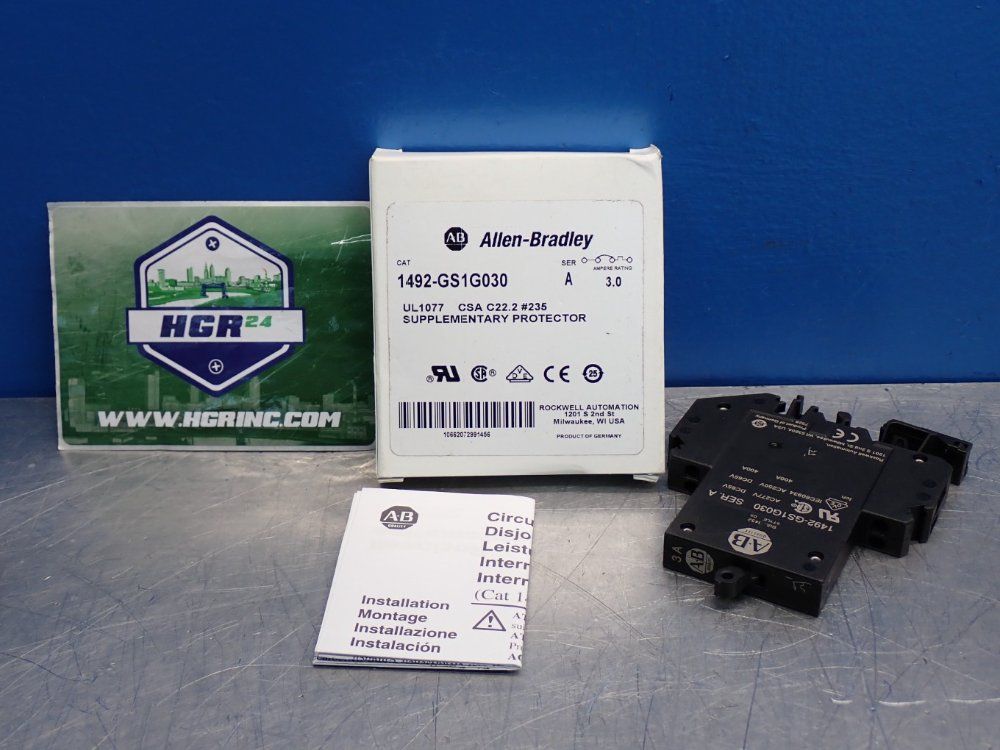 Used Allen Bradley High Density 3a Mcb/supp. Protector | HGR*24