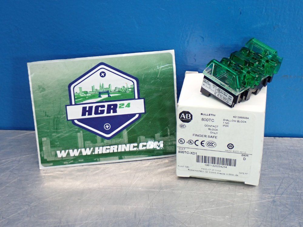 Used Allen Bradley Finger Safe Terminal Contact Block | HGR*24