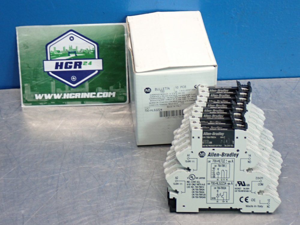 Used Allen Bradley Terminal Block Relay 9pcs | HGR*24