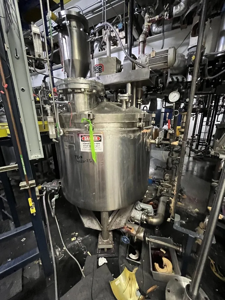 175 Gal Lee Double Motion Vacuum Kettle, S/s, 20/100# | HGR*24