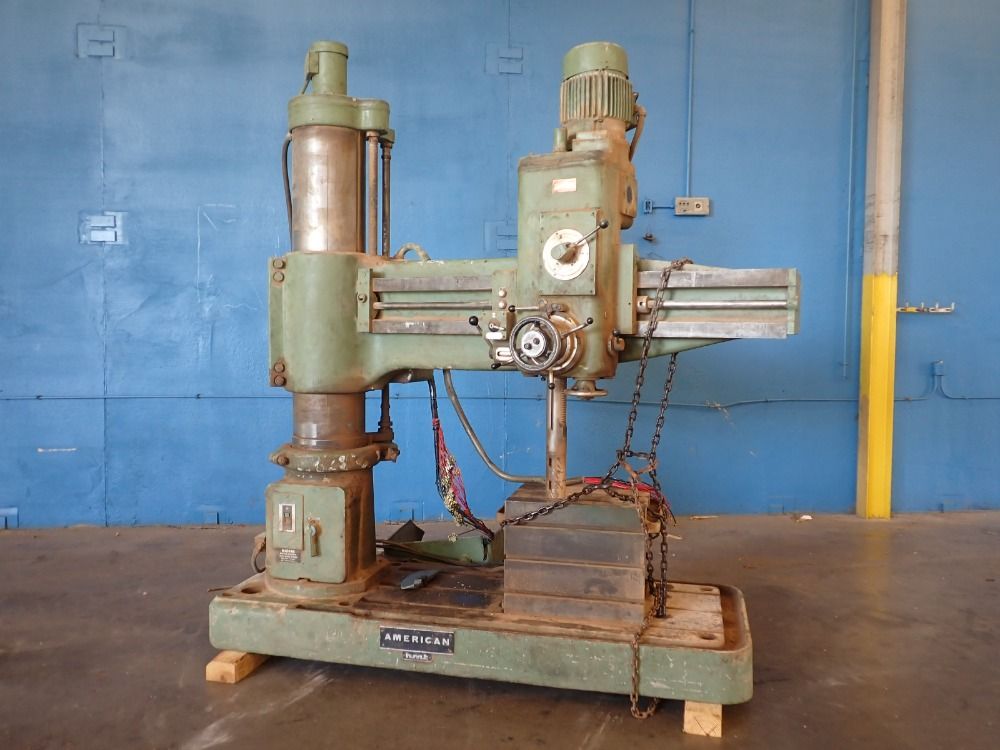 Used American Radial Arm Drill | HGR Industrial Surplus