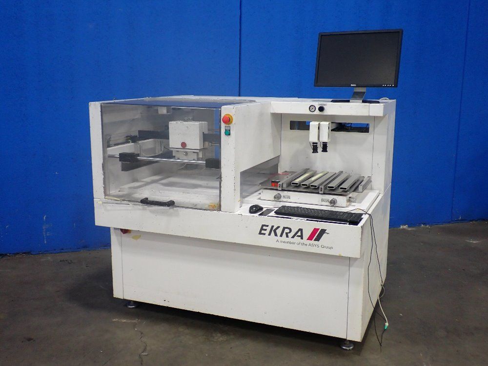 Used Ekra Semi-automatic Inline Screen Printer | HGR Industrial Surplus