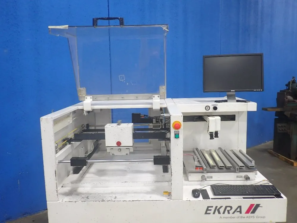 Used Ekra Semi-automatic Inline Screen Printer | HGR Industrial Surplus