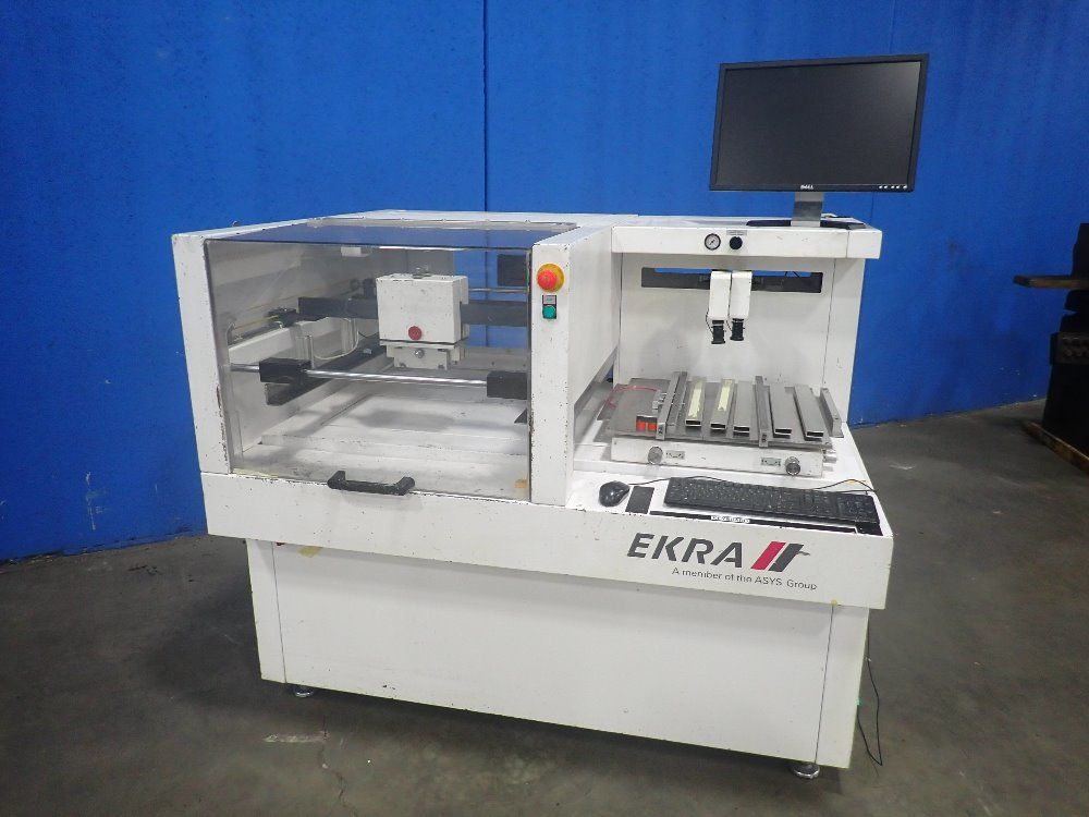Used Ekra Semi-automatic Inline Screen Printer | HGR Industrial Surplus