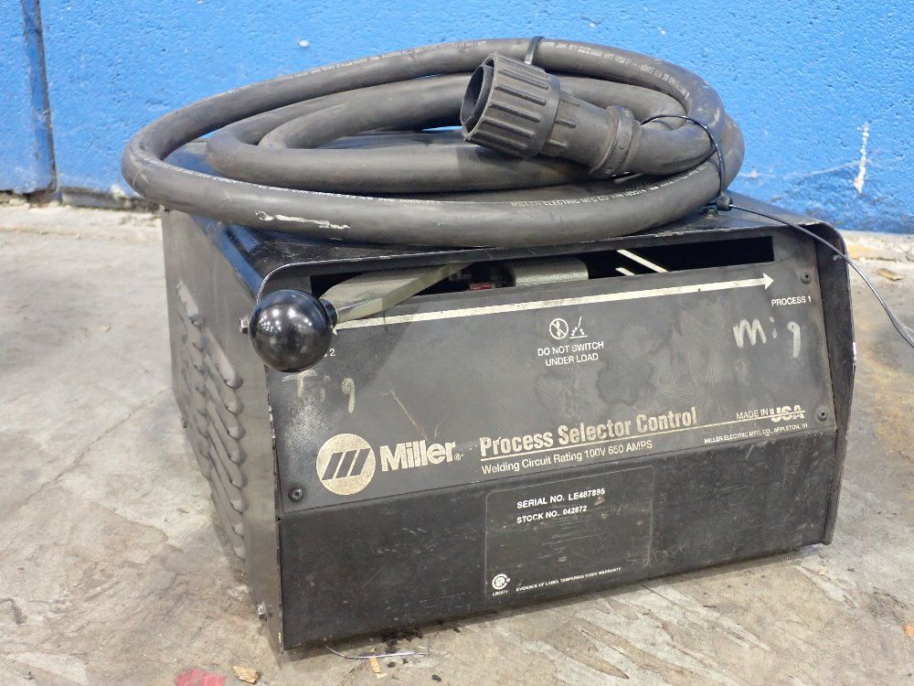 Used Miller Process Selector Control | HGR Industrial Surplus